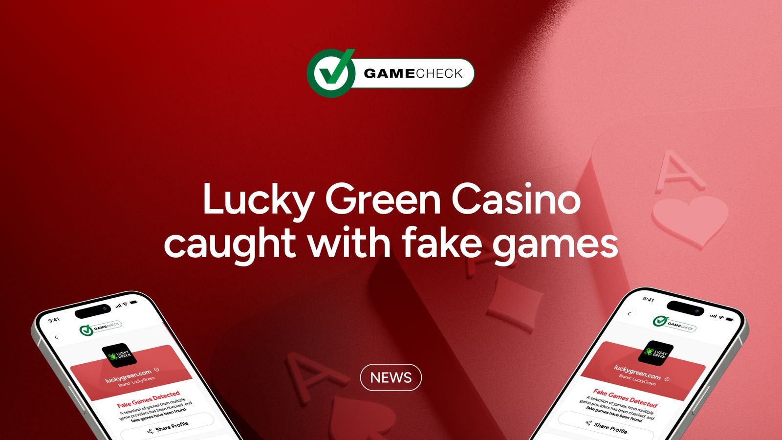 Новости: Gamecheck поймал Lucky Green Casino на фальшивых играх